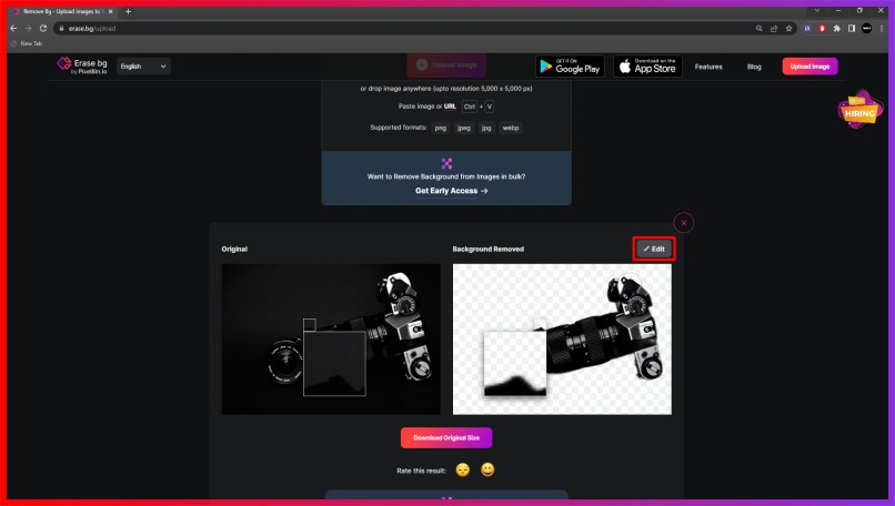 Remove Black Color Background from Image